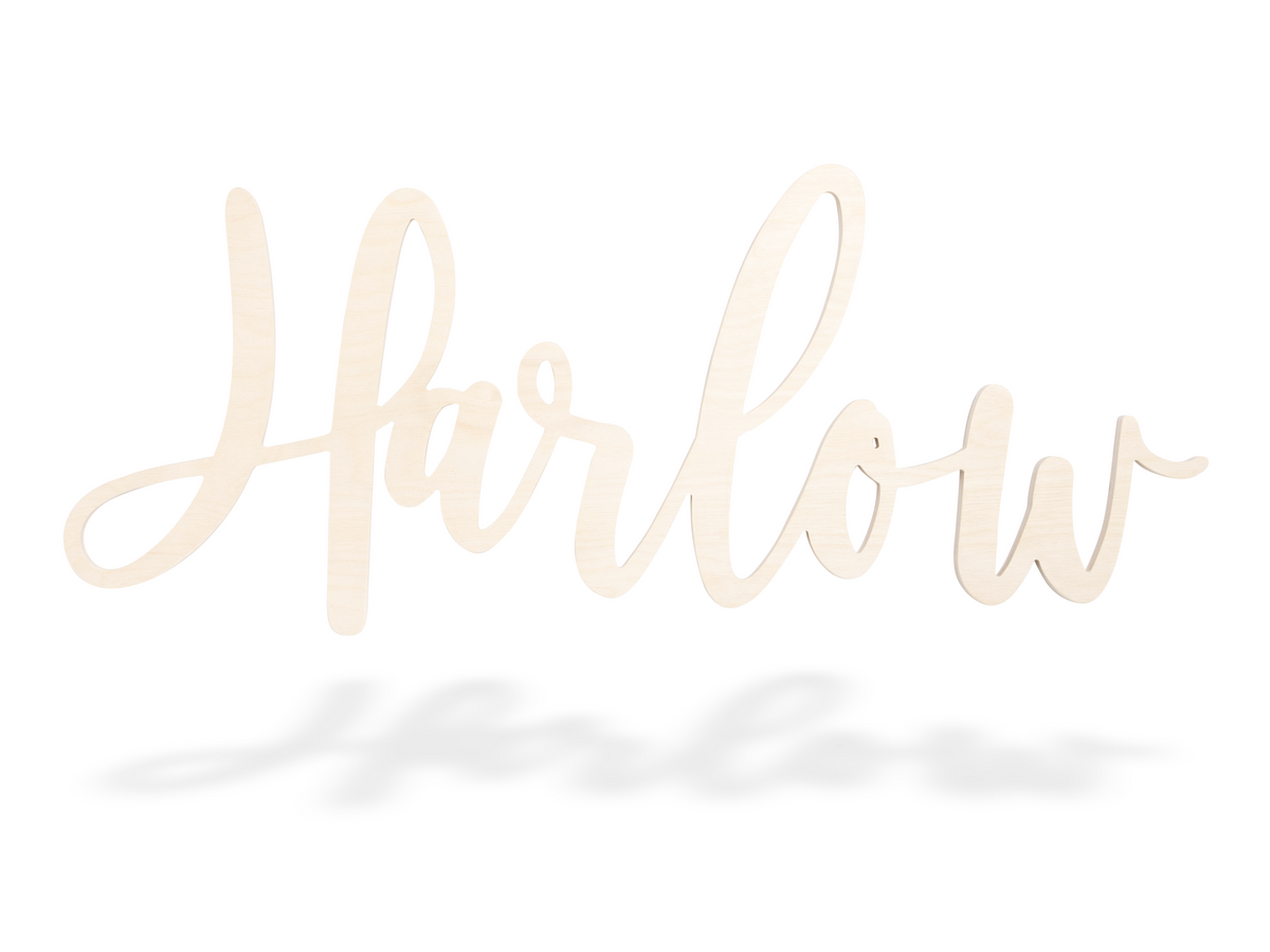 Custom Wood Name Signs for Nursery or Kids Rooms by Heritage Sign Co ...